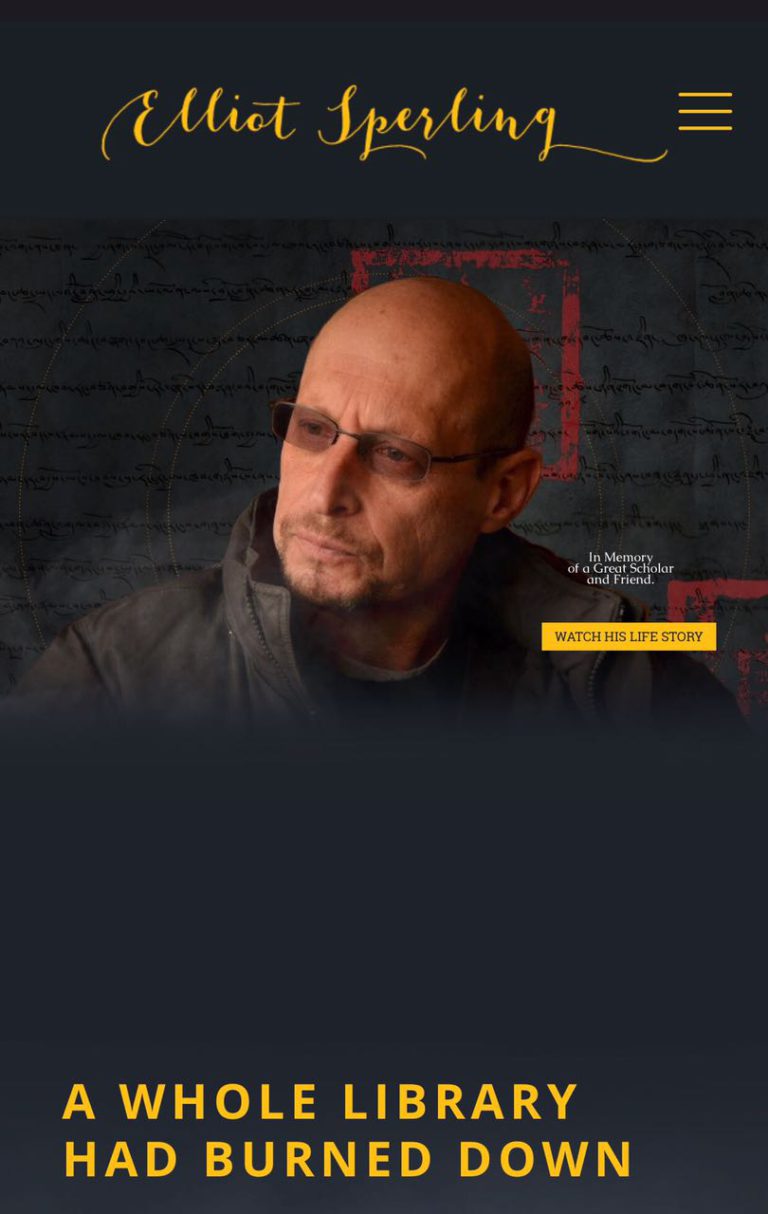 “A Commemoration That Is So Much More – Remembering Elliot Sperling” By ...