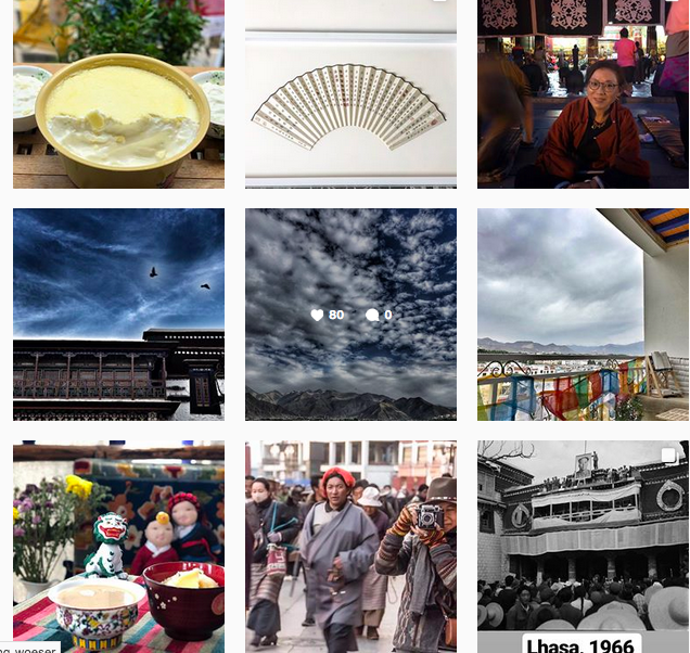 Woeser’s Instagram Posts from Lhasa, June 2018