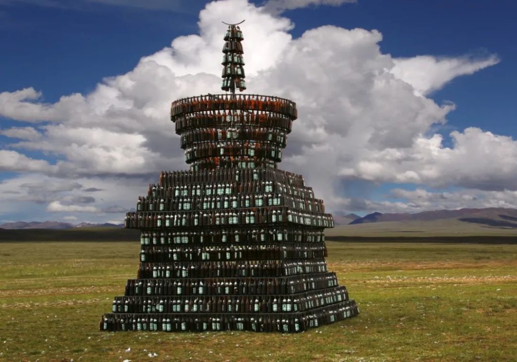 He Used 2700 Lhasa Beer Bottles to Build a Stupa: A Conversation about ...